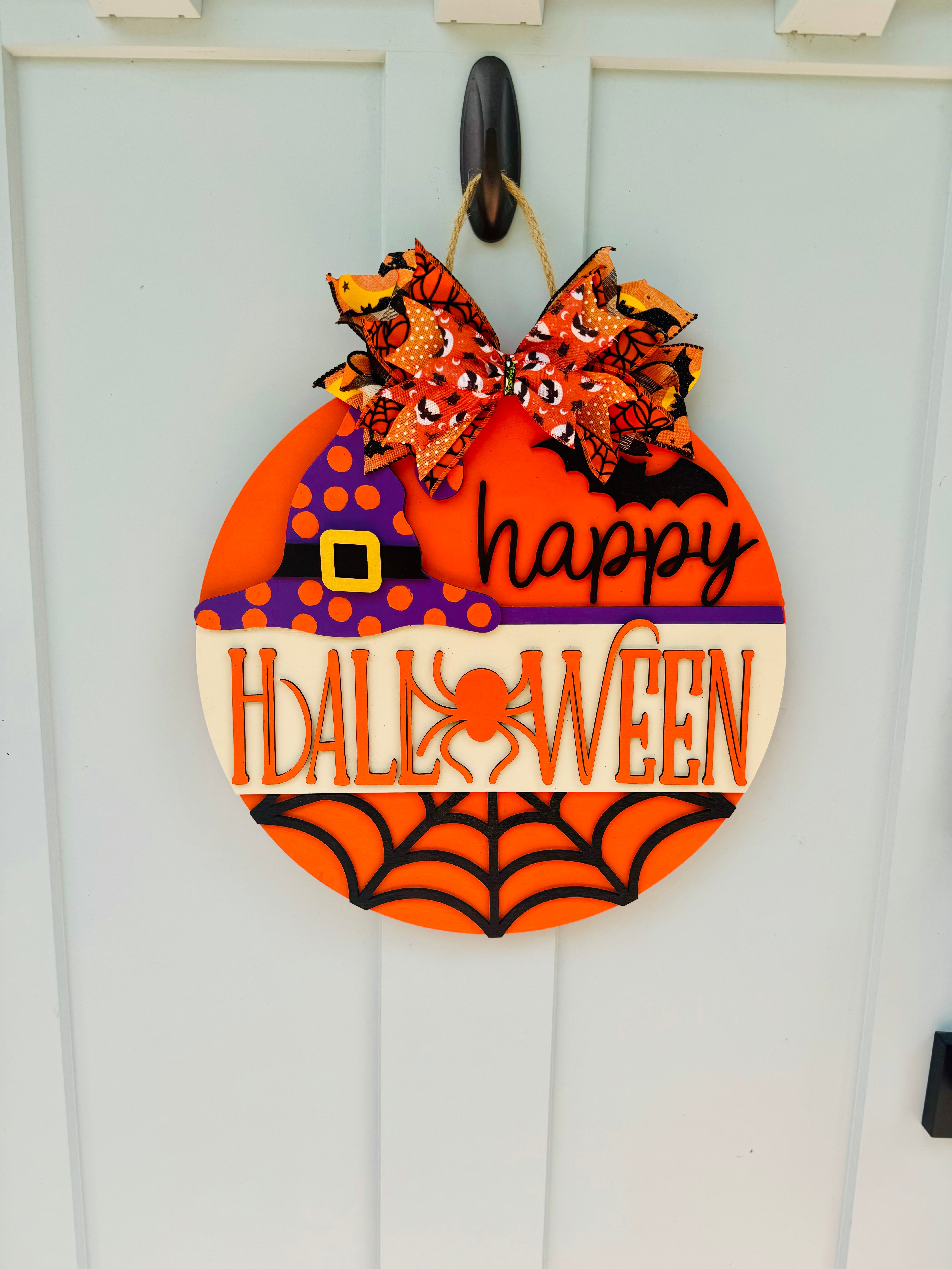 Happy Halloween Door Sign – Eleven11 Treasures