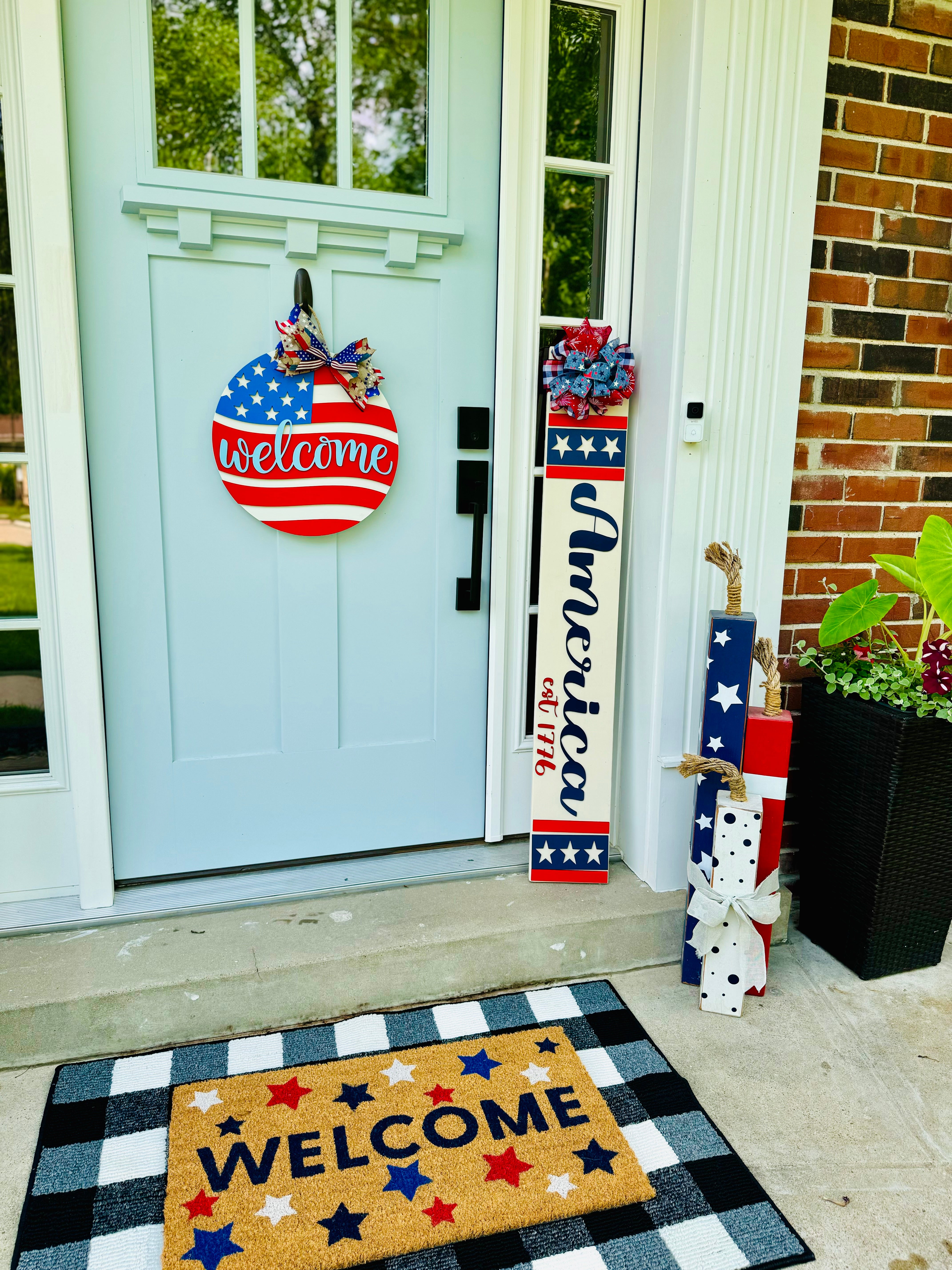 America 1776 Porch Sign – Eleven11 Treasures